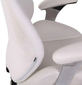 Bhm germany Kancelářská židle Layton, syntetická kůže, bílá