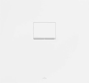 Villeroy & Boch Squaro Infinity - Sprchová vanička, 75x80 cm, Stone White UDQ8075SQI2IV-RW