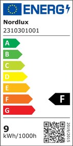 Bílé LED svítidlo nad zrcadlo Marlee 9W - Denní bílá  - Nordlux