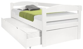 Postel z masivu K1 SOFA 90 - buk Růžová