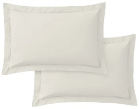 Povlaky na polštáře v sadě 2 ks z bavlněného perkálu 50x75 cm Cotton Percale – Bianca