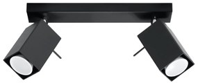 Sollux Lighting Stropní svítidlo MERIDA 2 černé