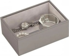 Krabička na šperky Stackers open mini šedo-béžová
