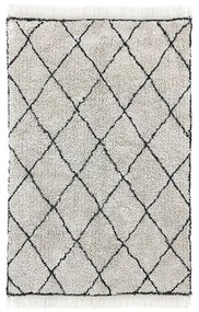 Tkaný bavlněný koberec s diamantovým vzorem Diamond  - 120*180 cm