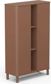 Designová vitrína DOT terakota