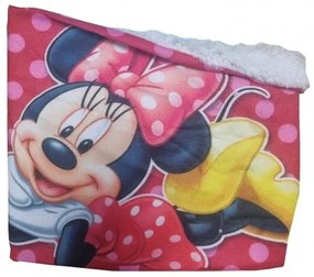 E plus M - Dětský / dívčí nákrčník Minnie Mouse Disney - s chlupem