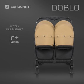 Sourozenecký kočárek Euro-Cart Doblo Camel