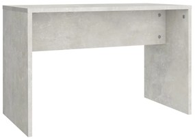 Stolička k toaletnímu stolku betonově šedá 70x35x45 cm kompozit - Default Title