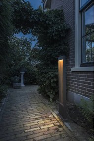 LA 1002959 FLATT POLE 100 Outdoor, stojací LED svítidlo, 3000K, IP65, antracitové/hnědé - BIG WHITE (SLV)