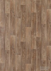 Breno PVC PRESTO PLUS Aspin 846 - tmavé dřevo, šíře 300 cm