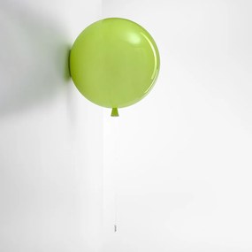 Nástěnná skleněná svítidla Memory Wall připomínající nafukovací balónky Barva: Zelená, Průměr: 300 mm, Sklo: Lesklé