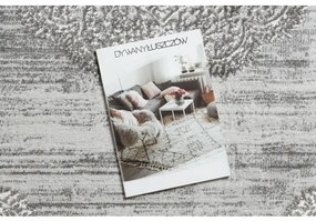 Dywany Luszczow Kusový koberec LIRA E1468 Růžice, šedá Rozměr koberce: 120 x 170 cm