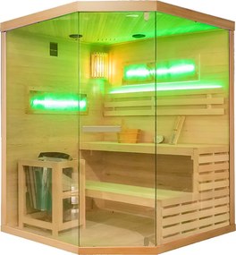 BPS-koupelny Finská sauna Relax  150x150, 4-5 osob