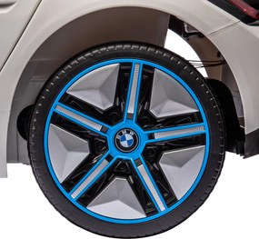 HOMCOM Dětské elektrické autíčko BMW s dálkovým ovládáním, přenosnou baterií, světlomety, MP3 přehrávačem, bezpečnostním pásem, 3-5 km/h, pro děti od…