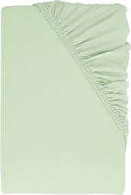 Livarno® Žerzejové napínací prostěradlo, 140–160 x 200 cm (Zelená)