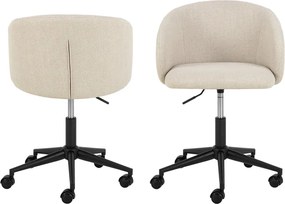 Designová kancelářská židle Eleanor béžová
