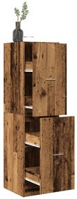 Skříňka na léky old wood 40 x 41 x 144,5 cm kompozitní dřevo 3309643