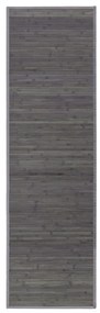 Šedo-zelený bambusový koberec 60x200 cm – Casa Selección