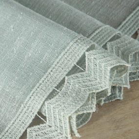 DEKORAČNÍ UBRUS 35X180 CM MÁTOVÝ