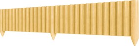 Outsunny smrkový zahradní obrubník 176 × 38 cm — dekorativní, odolný a snadná instalace pro zeleninové záhony, terasu a trávník