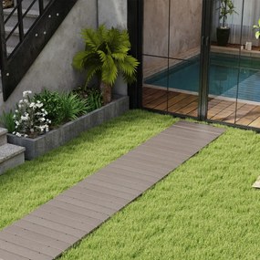 Costway Nákladní válečková cesta z HDPE I 242 cm I šířka 43 cm I odolná proti