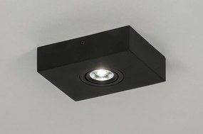 Stropní LED svítidlo Spot Quality Quadra 1 Black