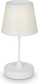 BRILO 7032416 LED venkovní stolní lampa s dotykovým vypínačem, pr.30 cm, LED modul, 3 W, 340 Lm, bílé (starý kód: BRILO 7032-416) - BRILO