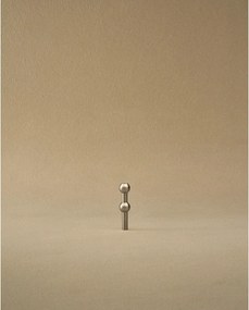 Kovová váza v matně stříbrné barvě (výška 10 cm) Nagel – STOFF Nagel