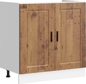 Skříňka pod dřez Porto 2 ks Hnědá 80 x 46 x 81,5 cm 3315029