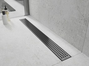 Mexen Flat M08 kryt pro liniový odtok 60 cm, kartáčovaný gun šedý - 1E25060