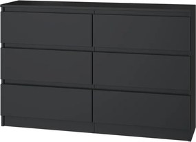 FALCO Komoda Malvína M6 120 černá