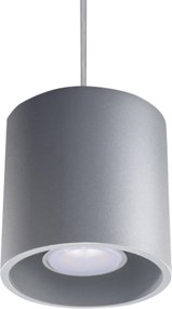 Sollux Lighting Závěsné svítidlo ORBIS 1 šedé