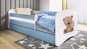 XXXLutz POSTEL PRO DĚTI A MLÁDEŽ 80/160 cm, modrá, bílá MID.YOU - Dětské pokoje sestavy - 002142000259