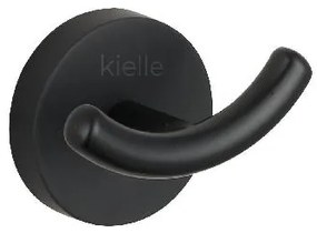 kielle Oudee - Háček dvojitý, matná černá 40602004