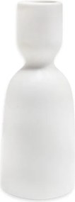 Porcelánový svícen 13 cm bílá