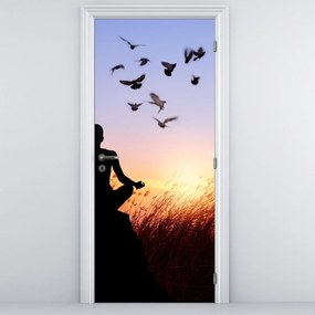 Fototapeta na dveře - Meditace (95x205cm)