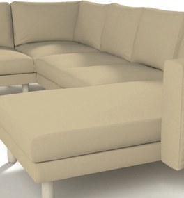 Potah na pohovku IKEA Norsborg rohová, 5-místná se šezlongem barva béžová