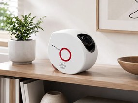 Verk Group Led projektor hvězd galaktický s bluetoothem, reproduktorem, dálkovým ovládačem a noční svítilnou
