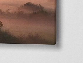 Liox XXL Obraz mlha nad lesem Pripyat Rozměr: 300 x 150 cm
