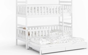 Rkids | Patrová postel Trino Bílá