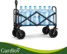 Skládací plážový přepravní vozík 90 l – nosnost 100 kg