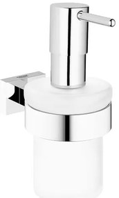GROHE 40756001 - Dávkovač tekutého mýdla ESSENTIALS CUBE 160 ml lesklý chrom