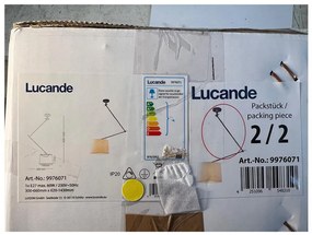 Lucande | Lucande - Lustr na tyči JOLLA 1xE27/60W/230V | LW0355