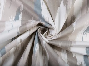 Biante Sametový povlak na polštář s lemem Tamara TMR-024 Šedo-béžovo-bílé žíhané pruhy 60 x 60 cm