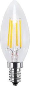 SEGULA LED svíčka 3,2W čirá / LED žárovka / E14 / 270 lm / 2700 K / st