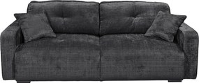 XXXLutz ROZKLÁDACÍ POHOVKA, textil, černá MID.YOU - Rozkládací pohovky - 002220054403