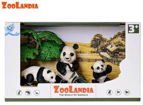 Zoolandia panda - s mláďaty a doplňky