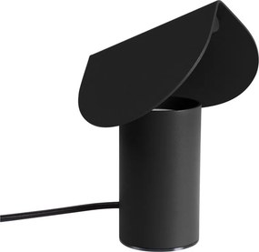 Černá hliníková LED stolní lampa (výška 15 cm) BISCUIT – Thoro