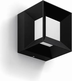 PH 16480/30/P0 LED Venkovní nástěnné svítidlo Philips Parterre 16480/30/P0 černé 2700K - PHILIPS (915005377201)