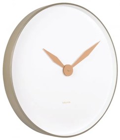 Designové nástěnné hodiny 5910GR Karlsson 50cm